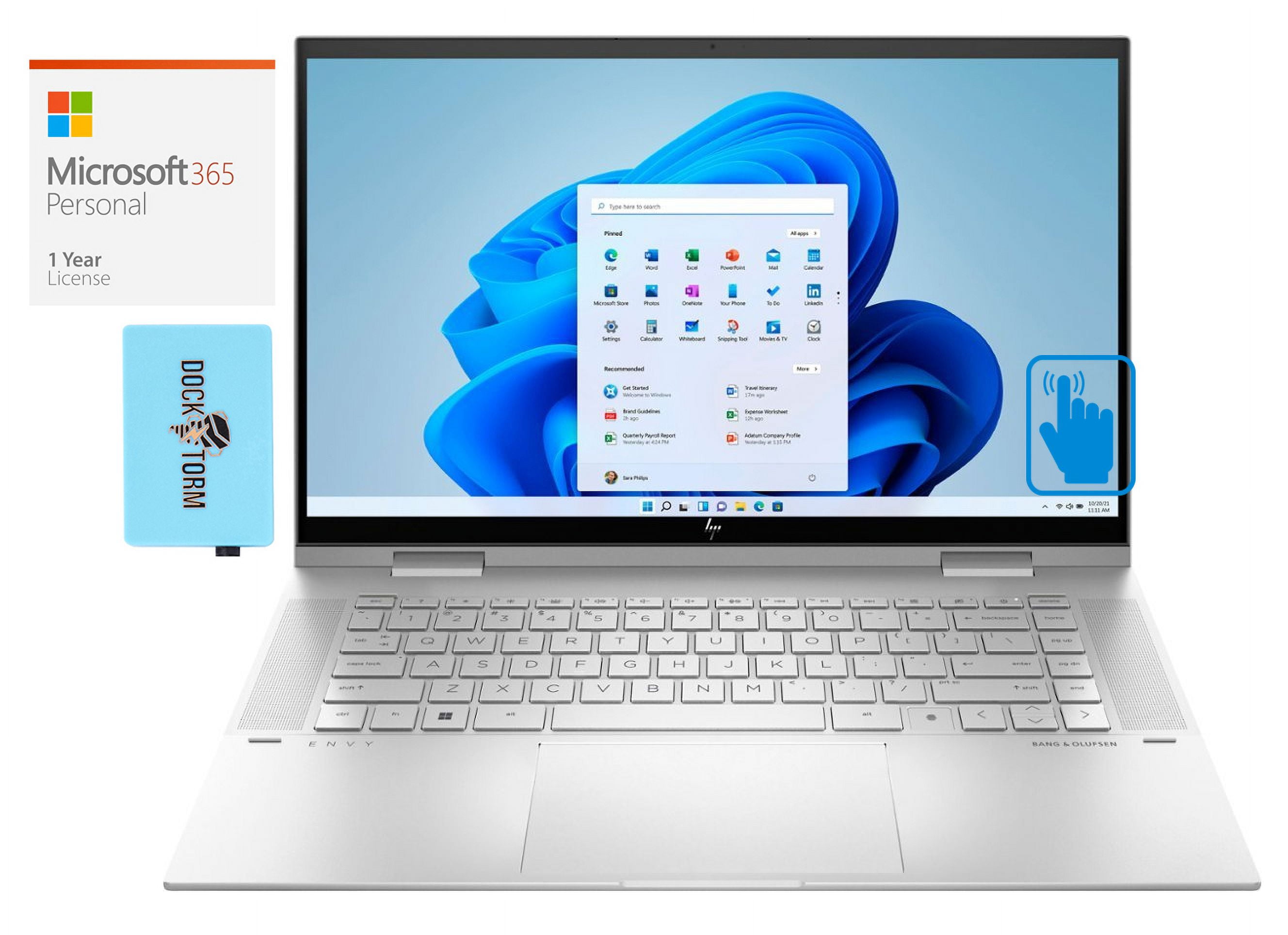 HP ENVY x360 15-es Home/Business 2-in-1 Laptop (Intel i7-1260P 12-Core ...