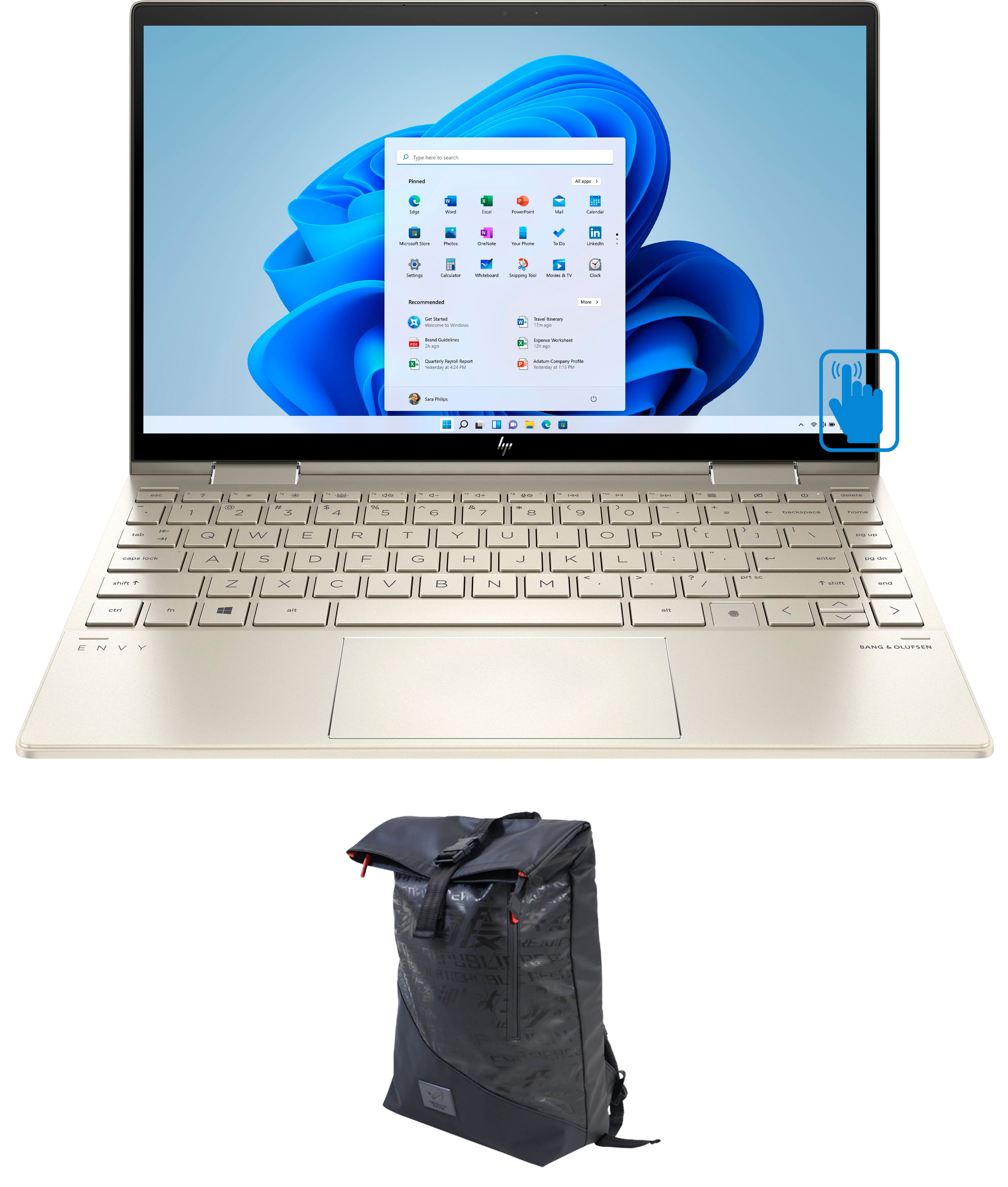 HP ENVY x360 Home/Business 2-in-1 Laptop (Intel i5-1135G7 4-Core, 13 ...