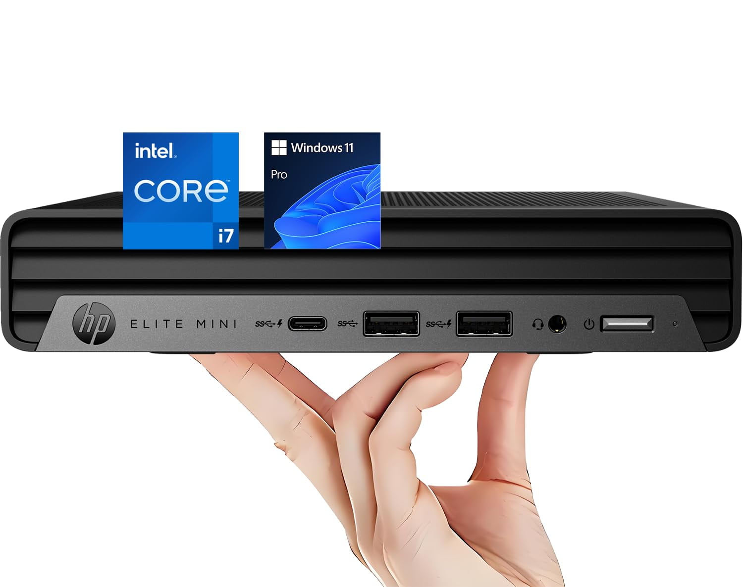 HP Elite 600 G9 Mini Business Desktop Computer, 13th Gen Intel Core i7 ...