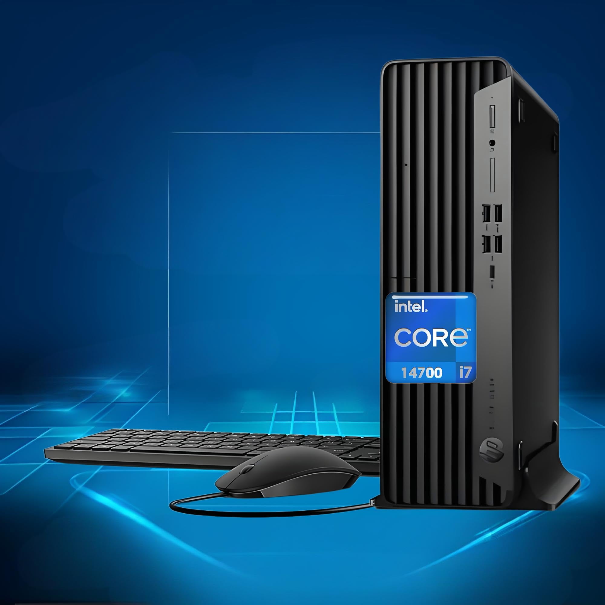 HP Elite 600 G9 SFF Desktop Computer, Intel Core i7-14700K (Up to 5 ...