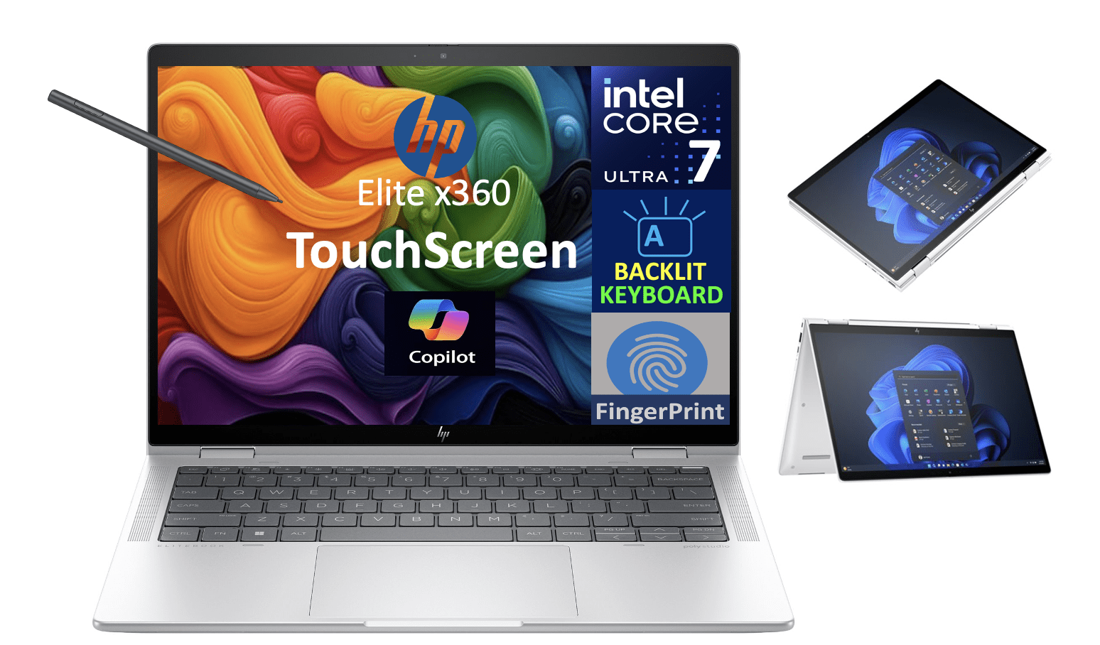 HP Elite x360 1040 G11 Premium 2-in-1 Convertible Notebook 14.0in ...