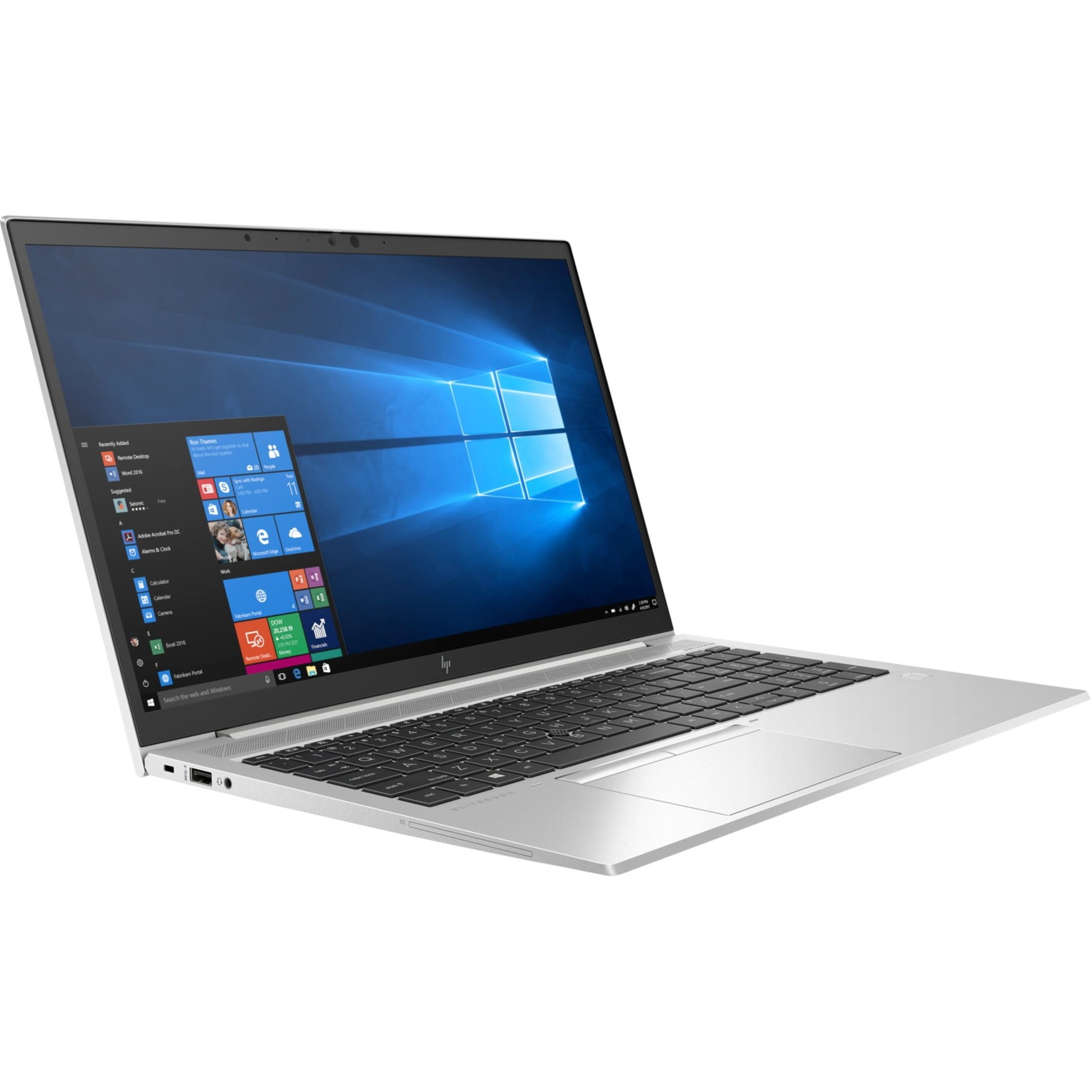 HP EliteBook 15.6" Laptop, Intel Core i7 i7-10610U, 256GB SSD - Walmart.com