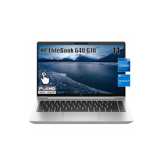 HP EliteBook 640 G10 14" Notebook, Full HD Touchscreen Laptop, Intel ...