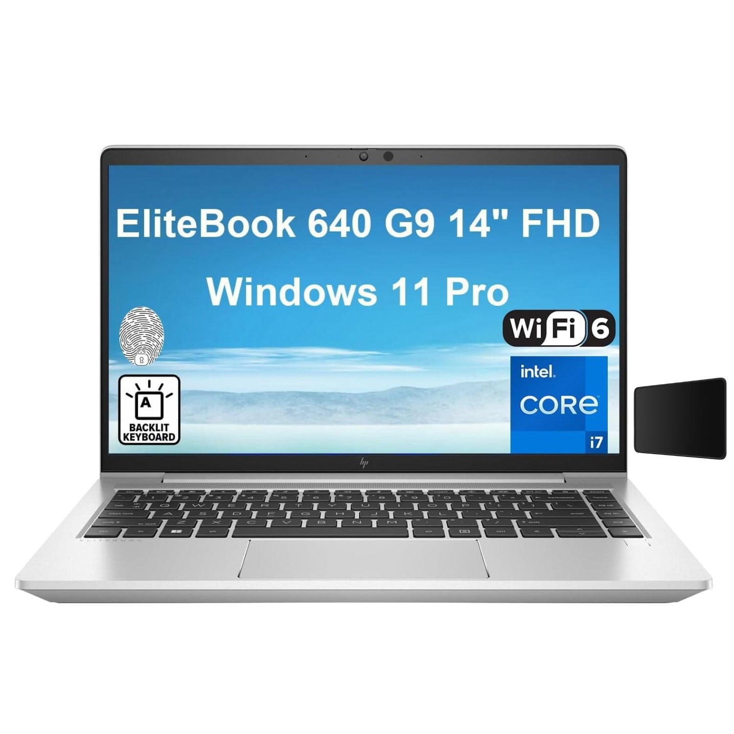 HP EliteBook 640 G9 14" FHD Business Laptop, 12th Gen Intel 10-Core i7 ...