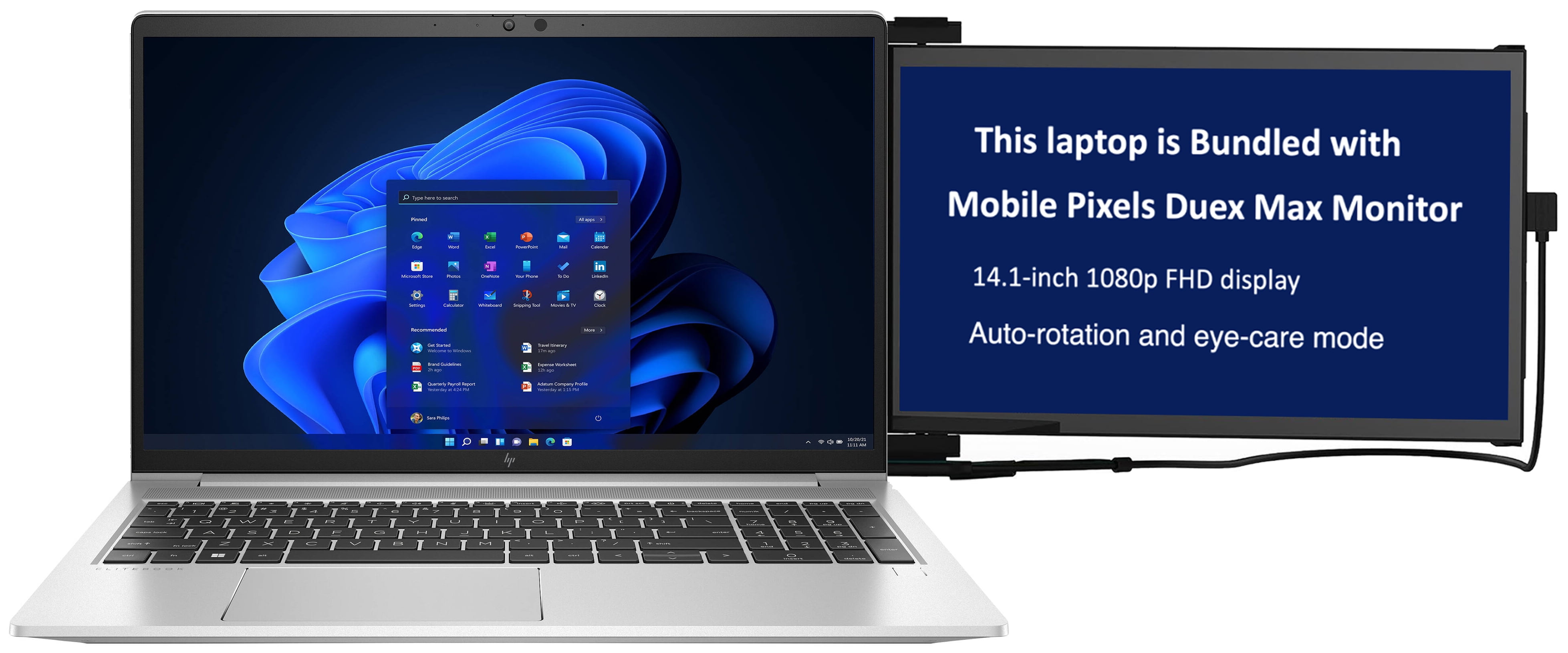 HP EliteBook 650 G9 Home/Business Laptop (Intel i7-1255U 10-Core, 15.6in 60 Hz Full HD ...