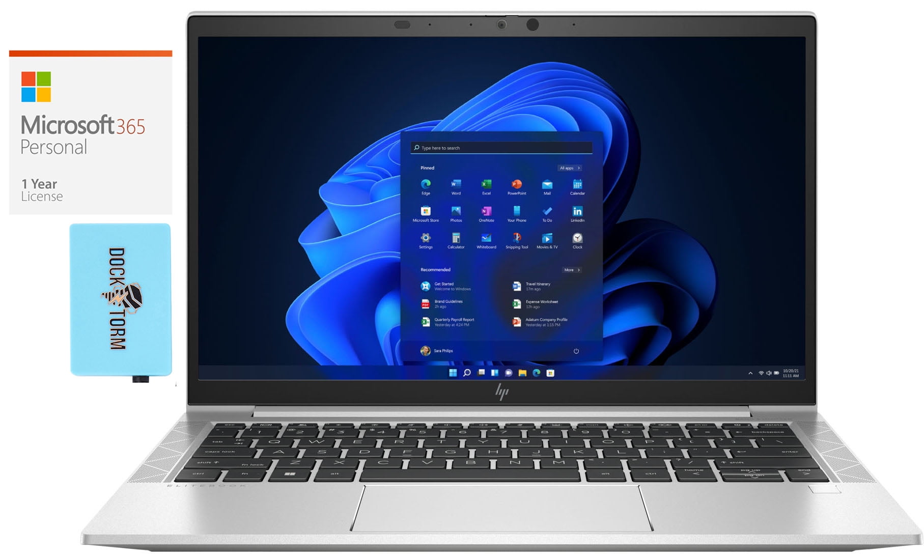 HP EliteBook 830 G8 Home/Business Laptop (Intel i7-1185G7 4-Core, 13 ...