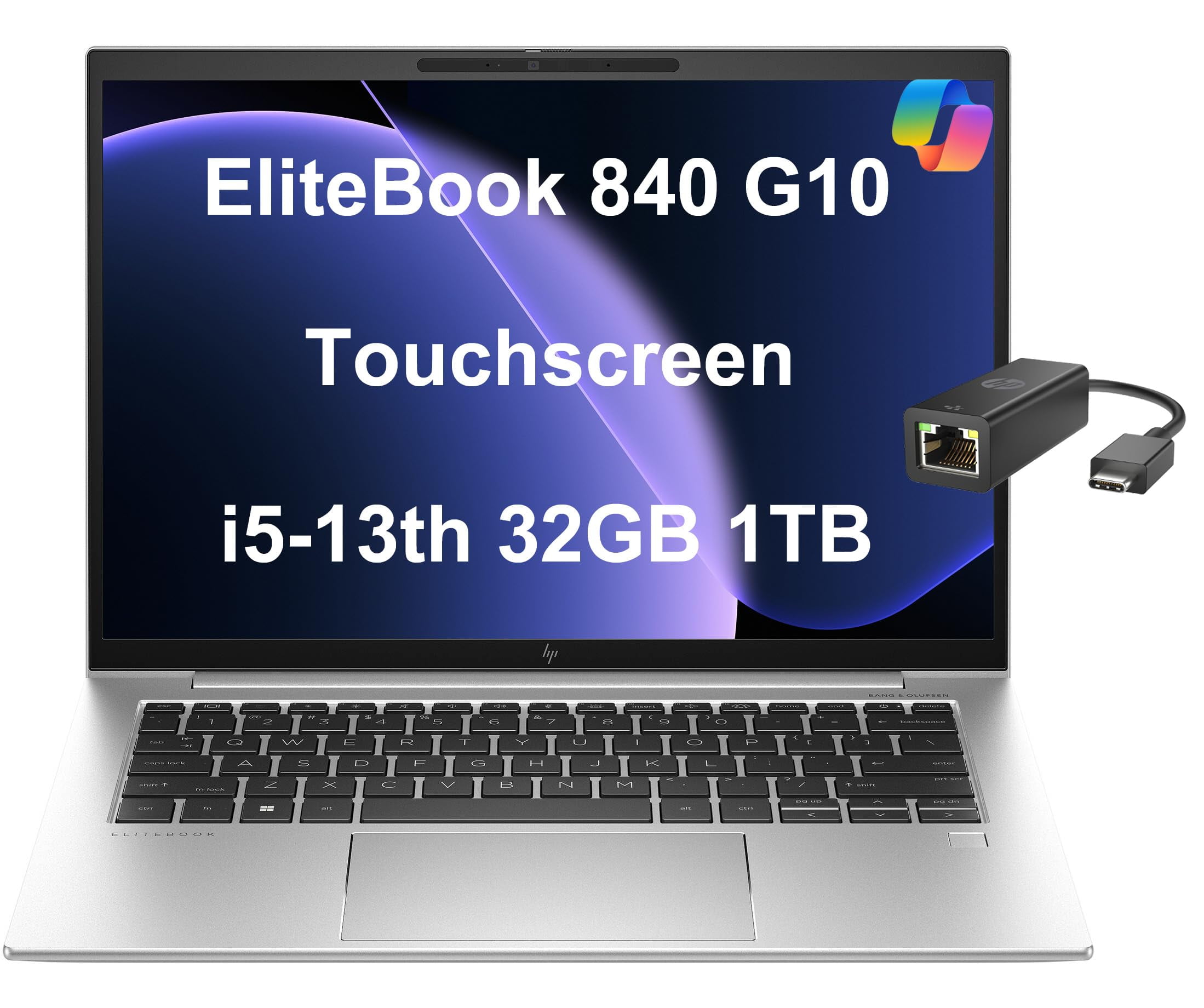 HP EliteBook 840 G10 Business Laptop (14" FHD+ Touchscreen, Intel 10 ...