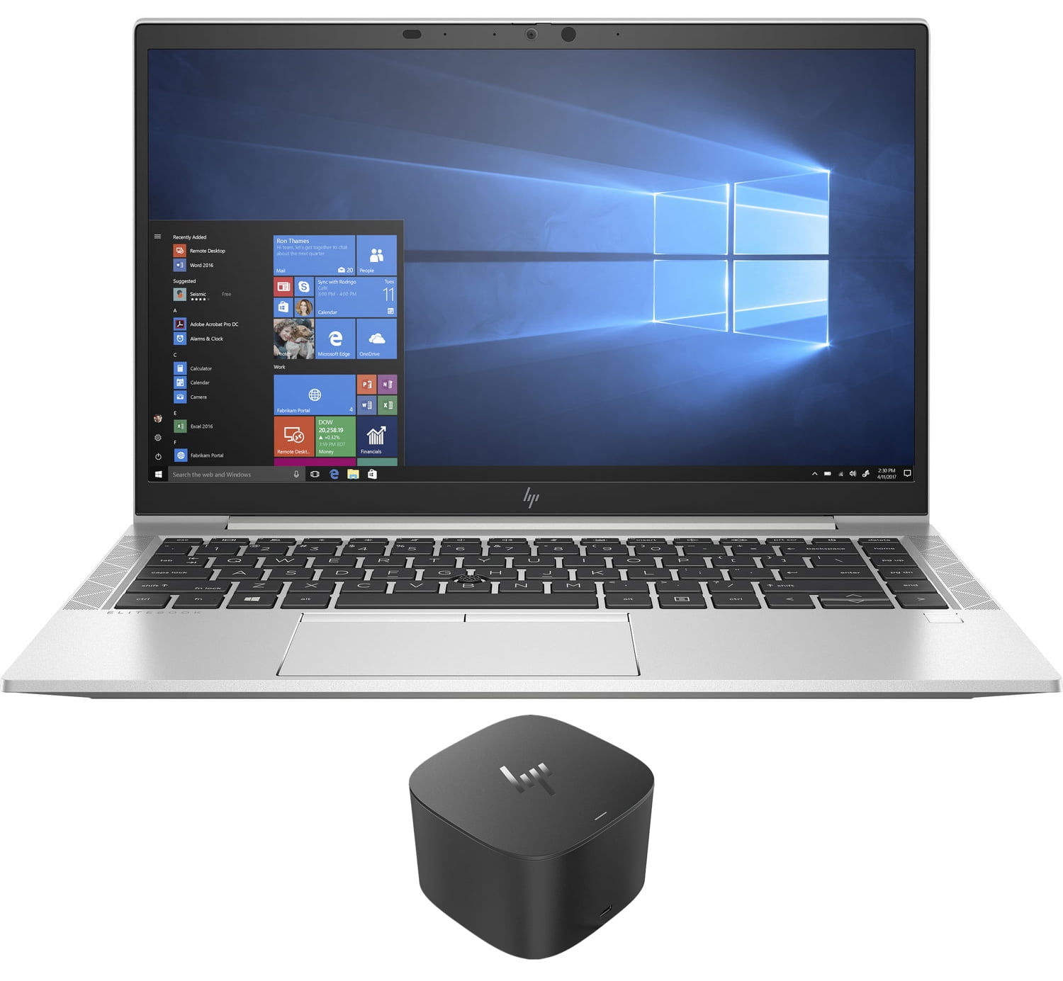 HP EliteBook 840 G7 Home/Business Laptop (Intel i5-10210U 4-Core, 14 ...