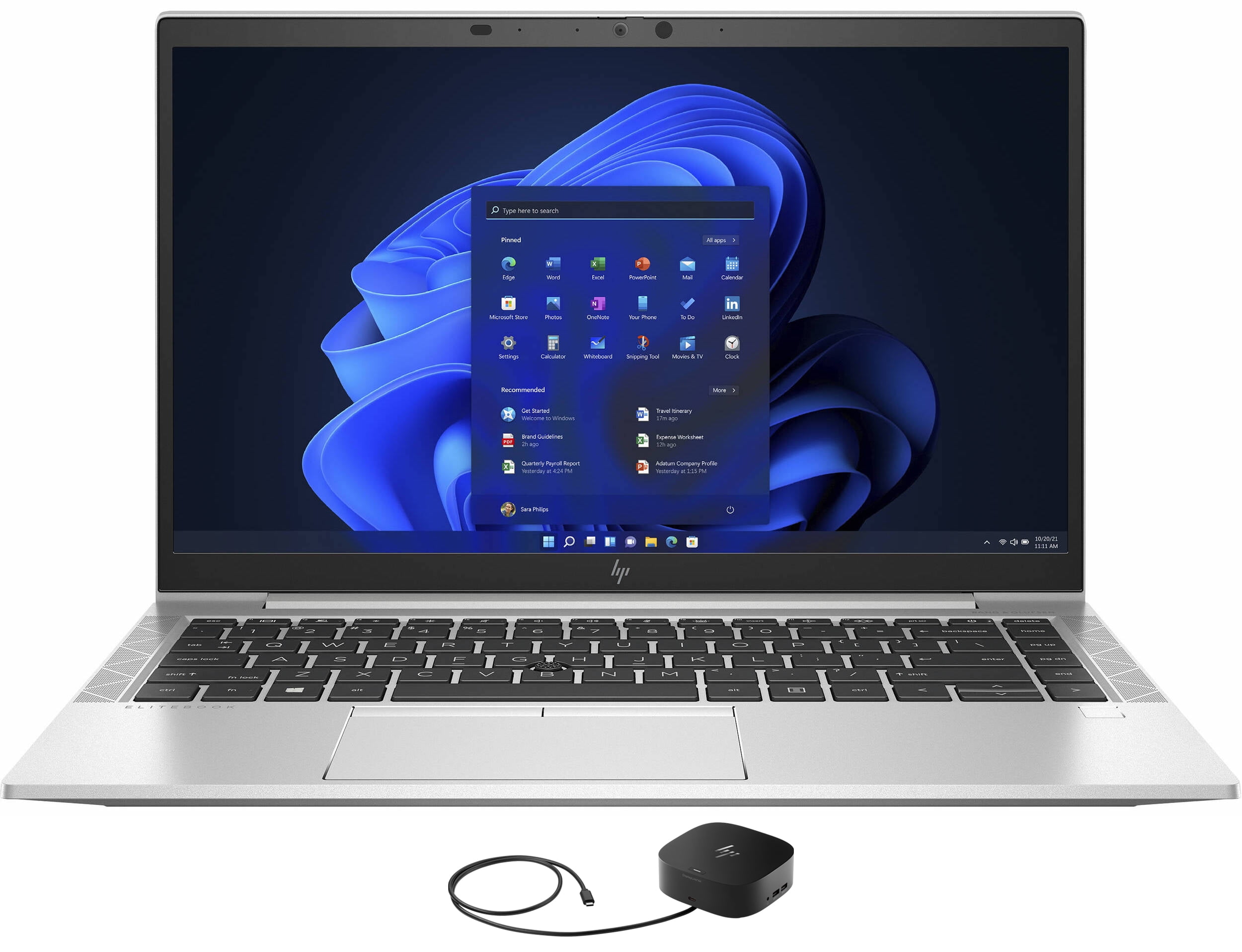 HP EliteBook 840 G8 Home/Business Laptop (Intel i7-1165G7 4-Core, 14 ...