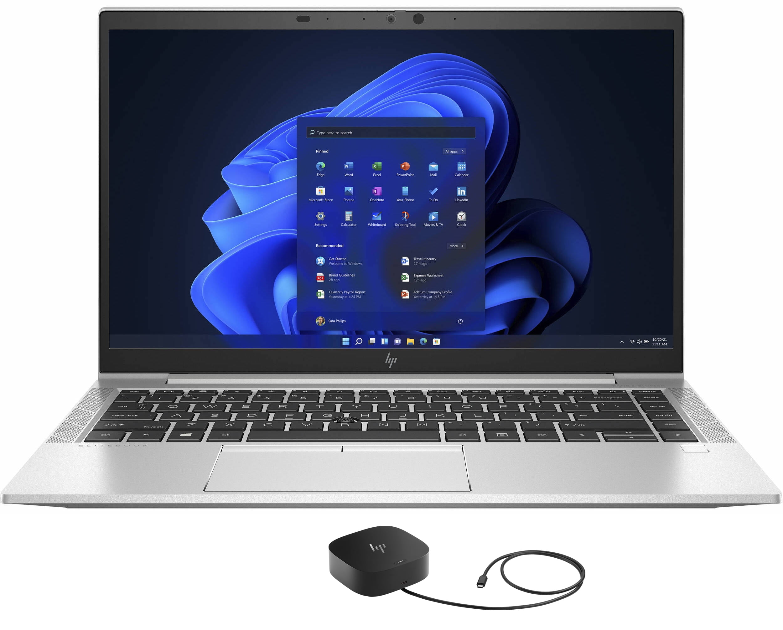 HP EliteBook 840 G8 Home/Business Laptop (Intel i7-1165G7 4-Core, 14 ...