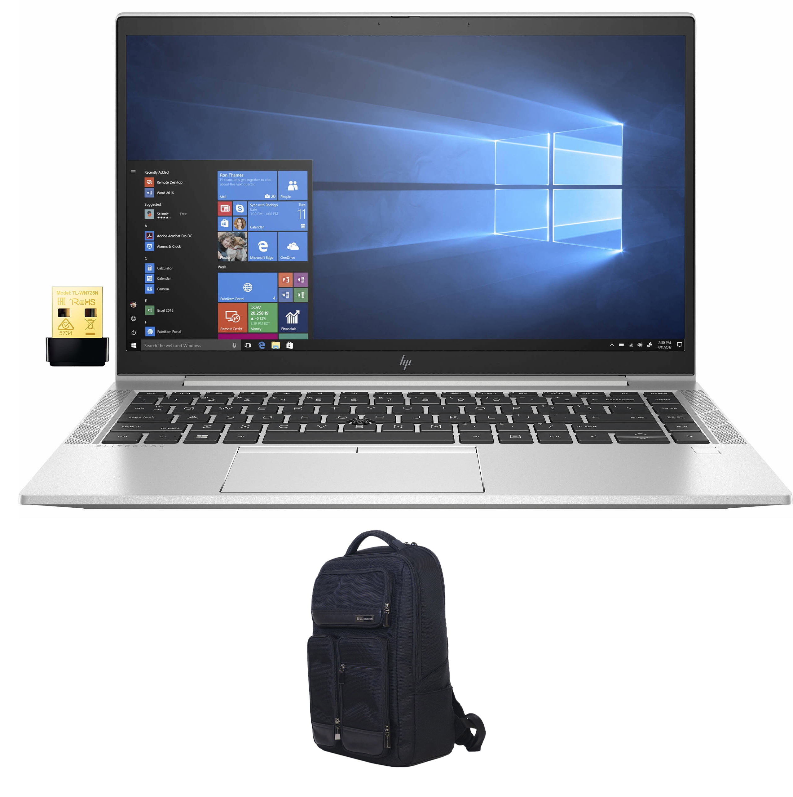 HP EliteBook 845 G7 Home/Business Laptop (AMD Ryzen 5 PRO 4650U 6-Core ...