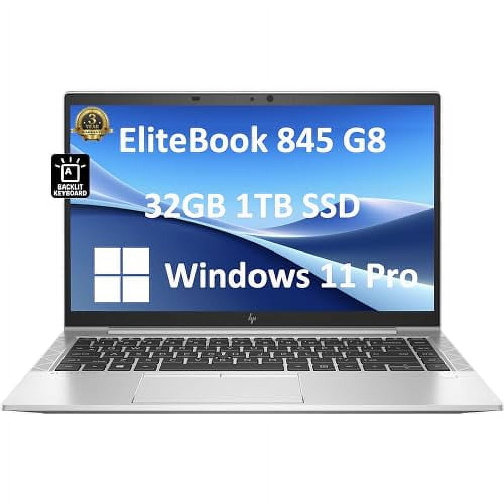 HP EliteBook 845 G8 Business Laptop (14" FHD, AMD Ryzen 5 PRO 5650U ...