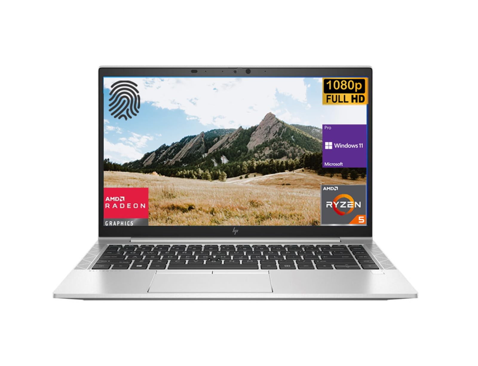 HP EliteBook 845 G8 Business Laptop, 14"" FHD Display, AMD Ryzen5 5650U ...