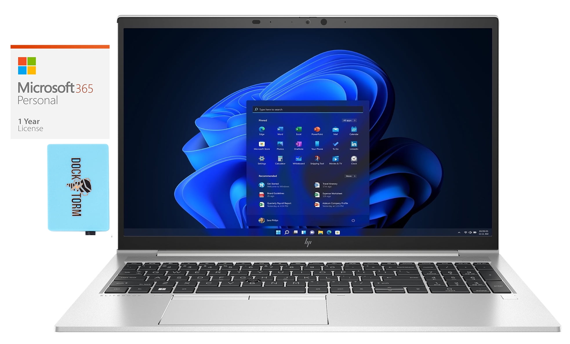 HP EliteBook 850 G8 Home/Business Laptop (Intel i5-1135G7 4-Core, 15 ...