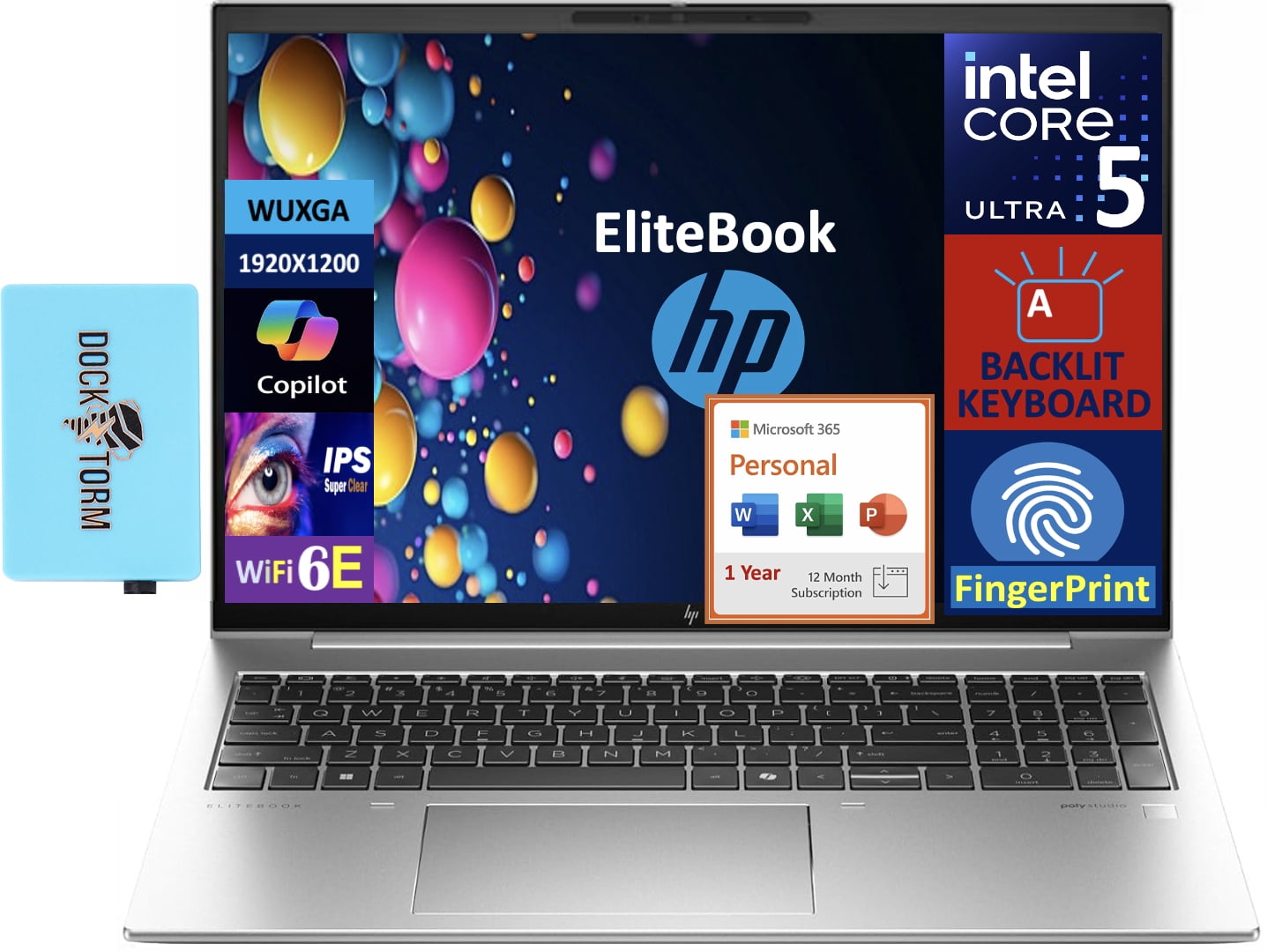 HP EliteBook 860 Business Laptop 16.0in IPS WUXGA Display (Intel Ultra ...