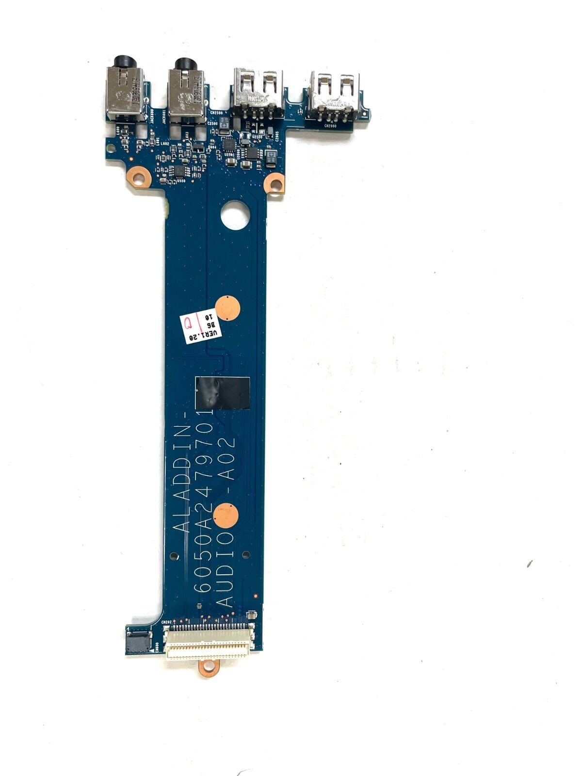 HP EliteBook 8770w Audio Sound Jack USB Board Port 6050A2479701 ...