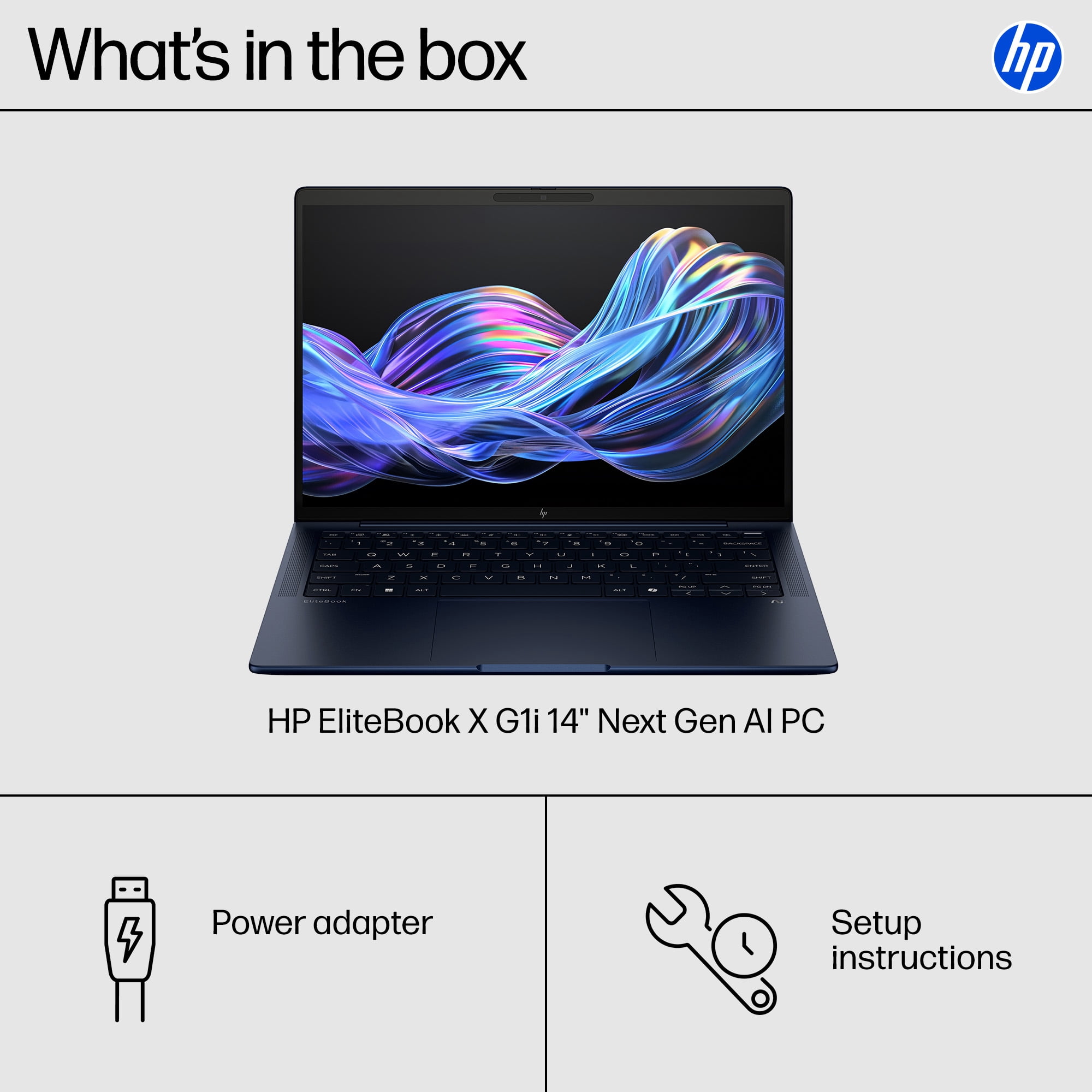 Pre-Owned HP EliteBook X G1i 14" AI Laptop - Intel Core Ultra 7 258V ...