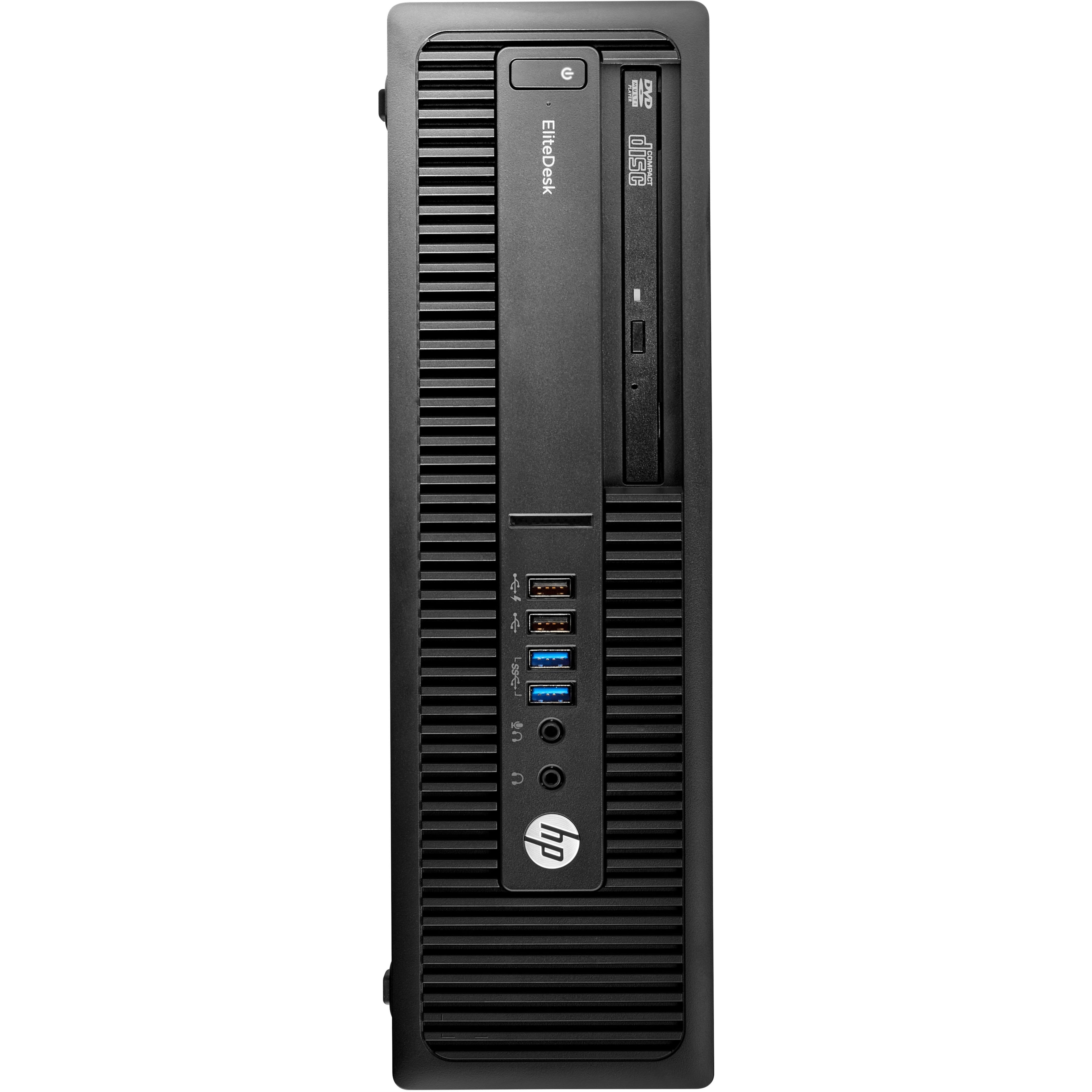 HP EliteDesk 705 G2 Desktop Computer, AMD A-Series A8 PRO-8650B 3.20 ...