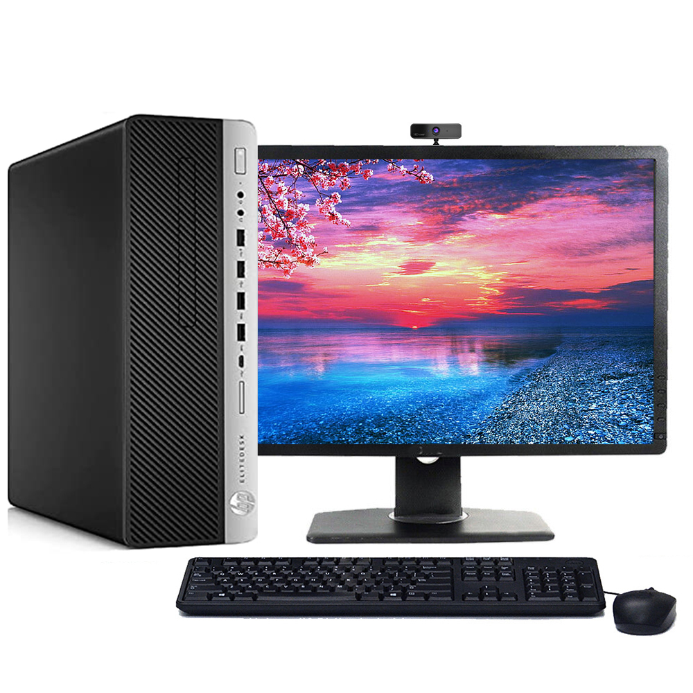 HP EliteDesk 705 G4 Desktop Computer - Ryzen 5 PRO 2600 - 8 GB RAM ...