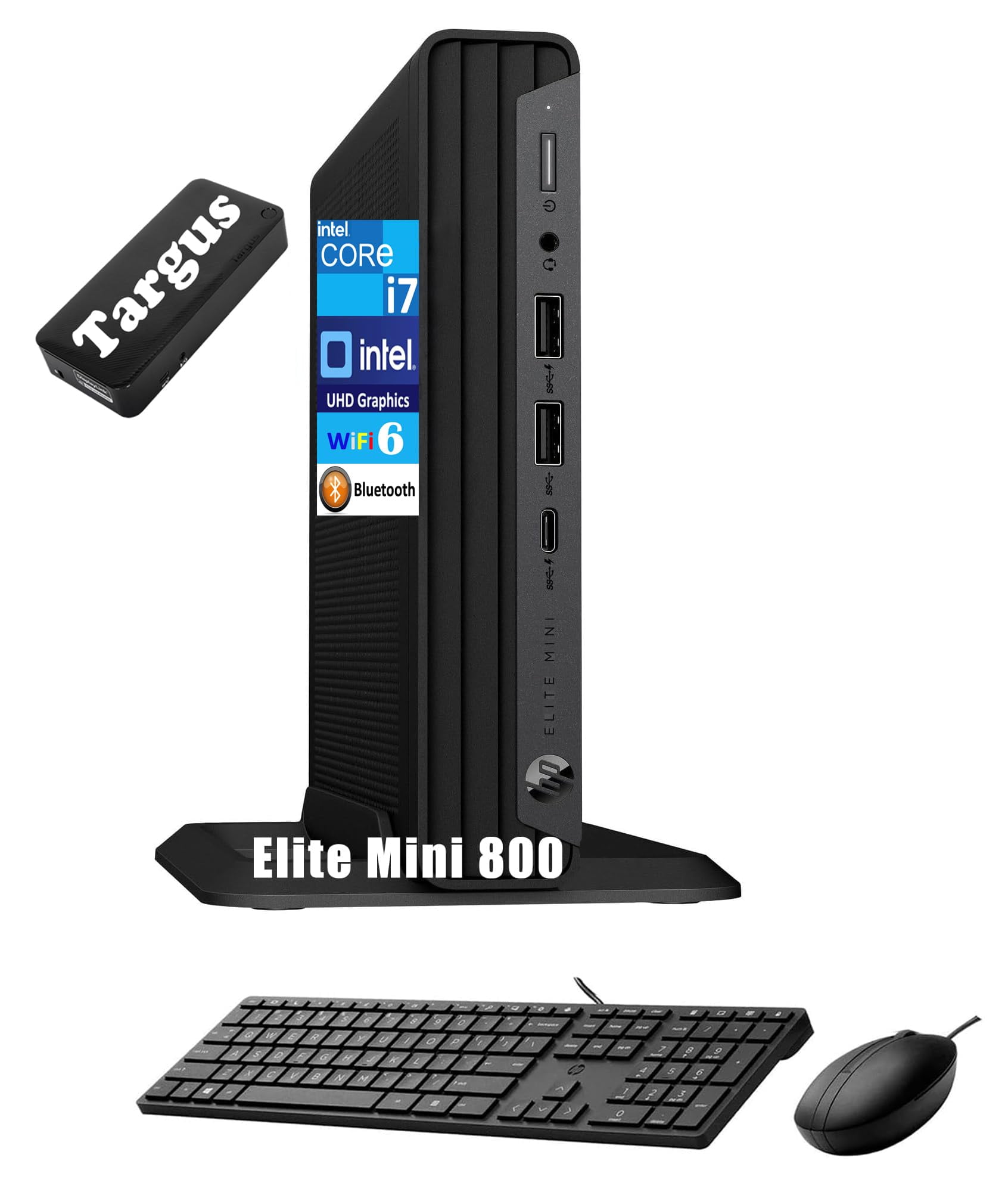 HP EliteDesk 800 Business Mini Desktop (Intel 8-Core i7-10700T vPro ...