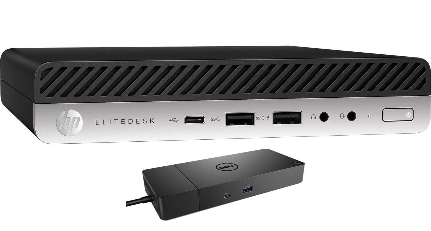 HP EliteDesk 800 G4 School/Business Mini Desktop (Intel i5-8500 6-Core ...