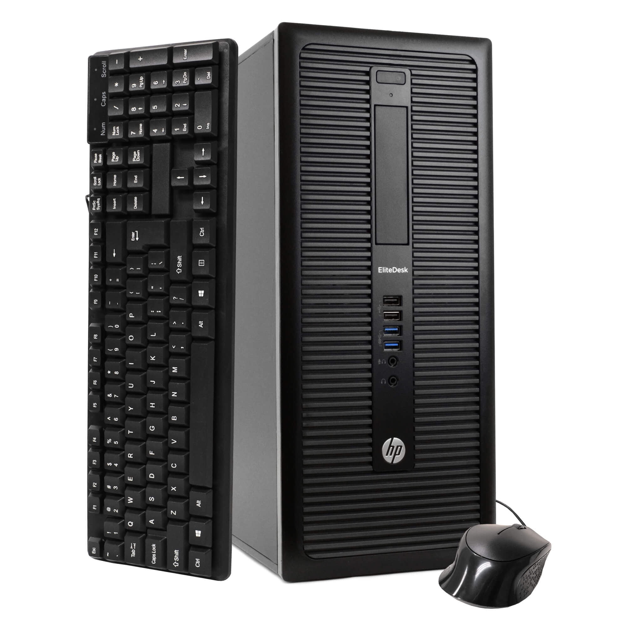 HP EliteDesk 800G1 Tower Computer PC, Intel Quad-Core i5, 512GB SSD ...