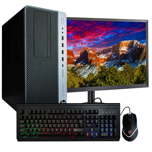 HP EliteDesk 800G4 Tower Desktop Computer | Hexa Core Intel i7 (3.4 ...