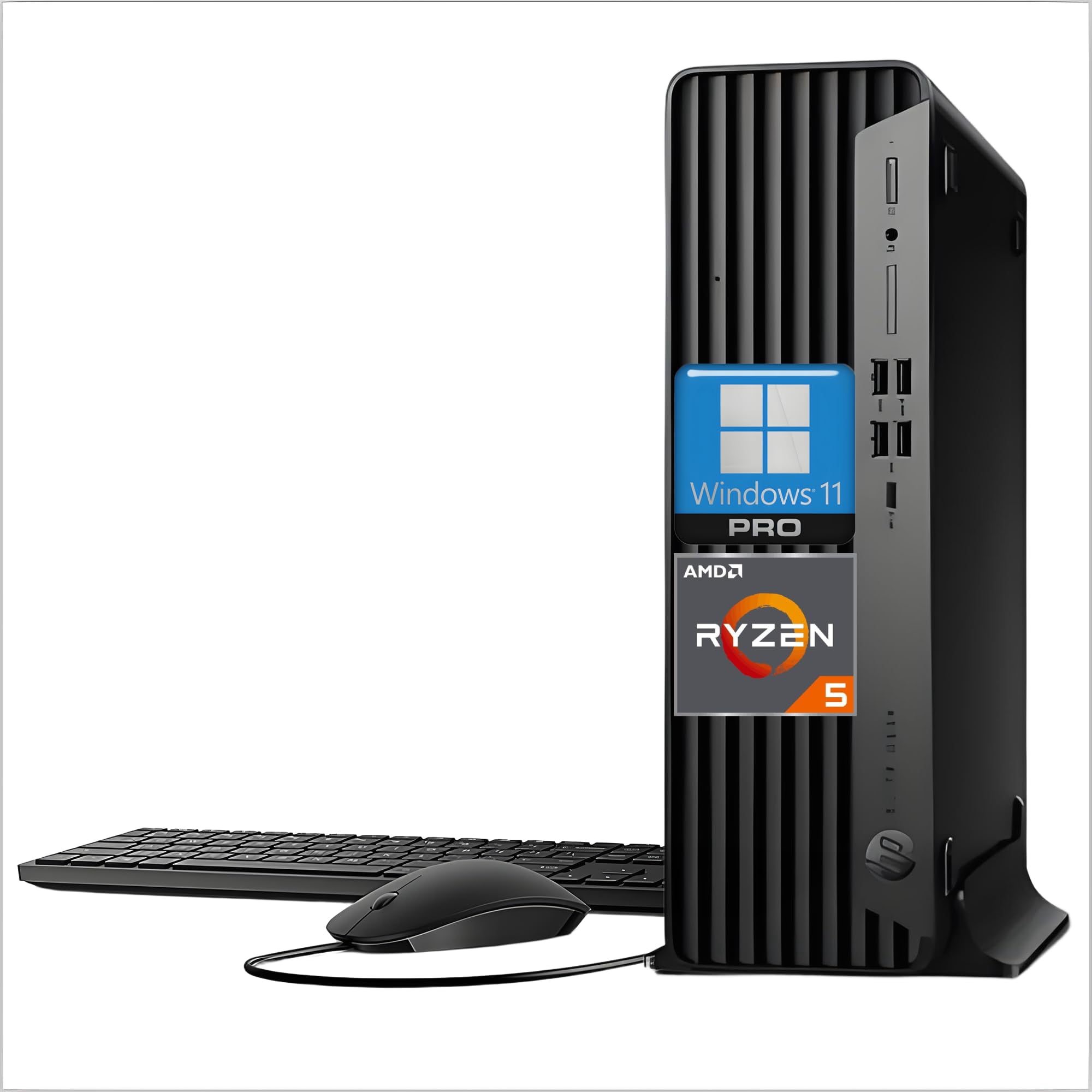 HP EliteDesk 805 G9 Business Desktop Computer, AMD Ryzen 5 8500G(Beats ...