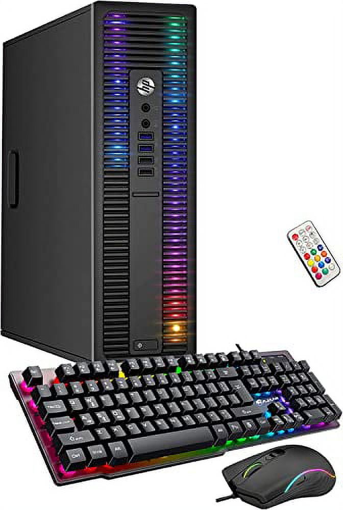 HP EliteDesk Desktop Computer, AMD A-Series, 16GB, 256GB SSD ...