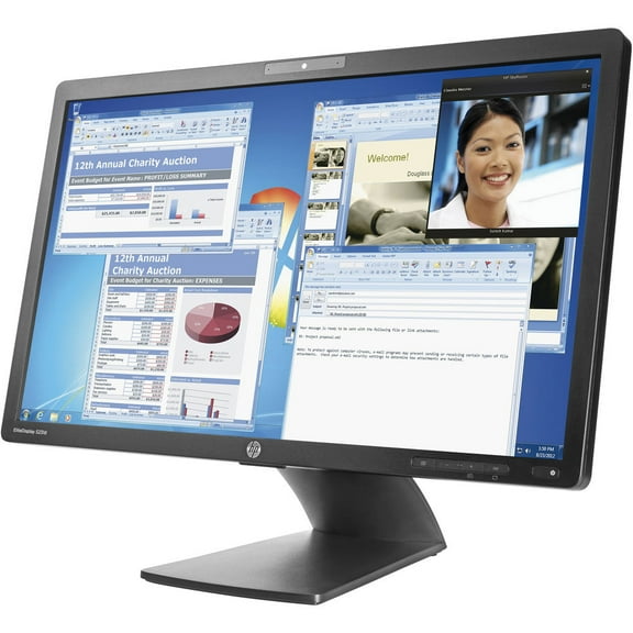 Monitor with Webcam