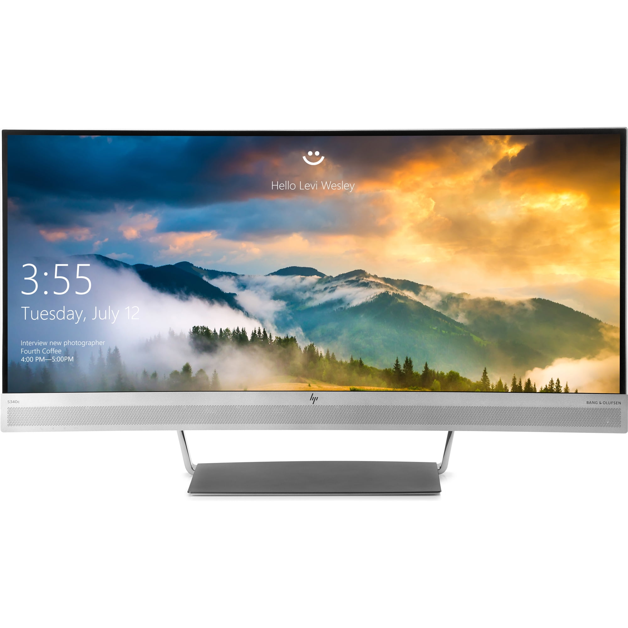 HP EliteDisplay S340c 34-inch Curved Monitor(V4G46A8) - Walmart.com