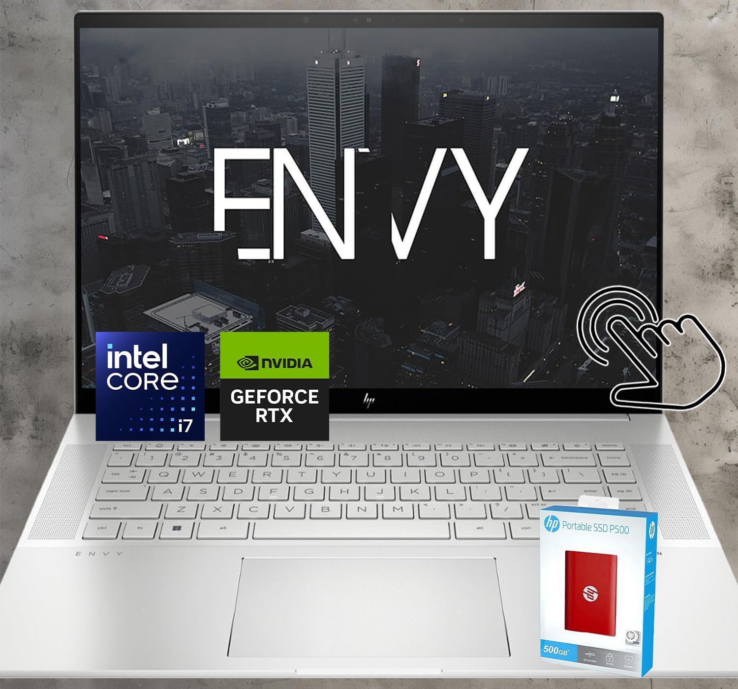 HP Envy 16 WQXGA(2560 x 1600) Touch Laptop | Intel Core i7-13700H ...