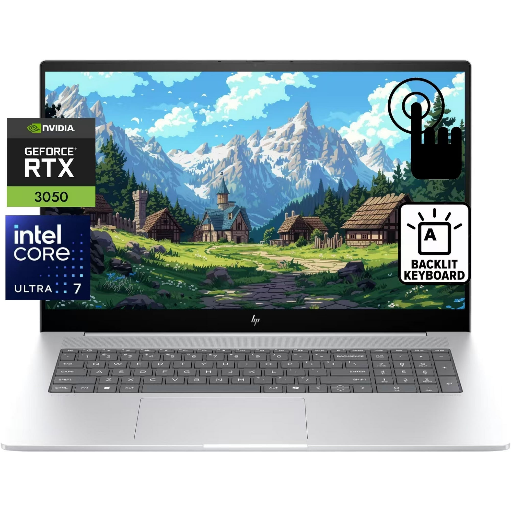 HP Envy 17.3 Laptop, 17.3 FHD Touchscreen ,Intel Ultra 7 155H ,GeForce ...