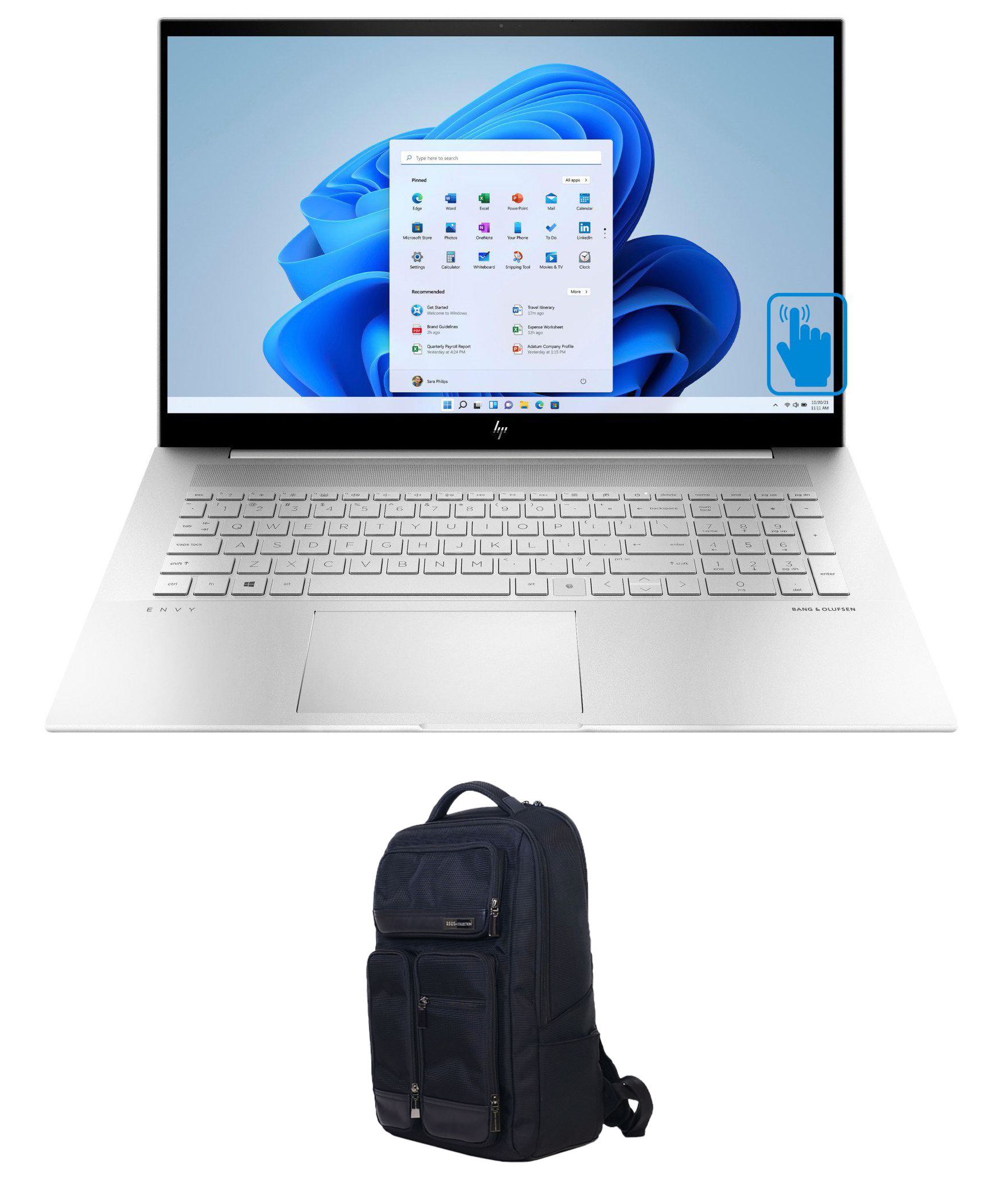 HP Envy 17-ch2747nr 4THU Home/Business Laptop (Intel i7-1255U 10-Core ...