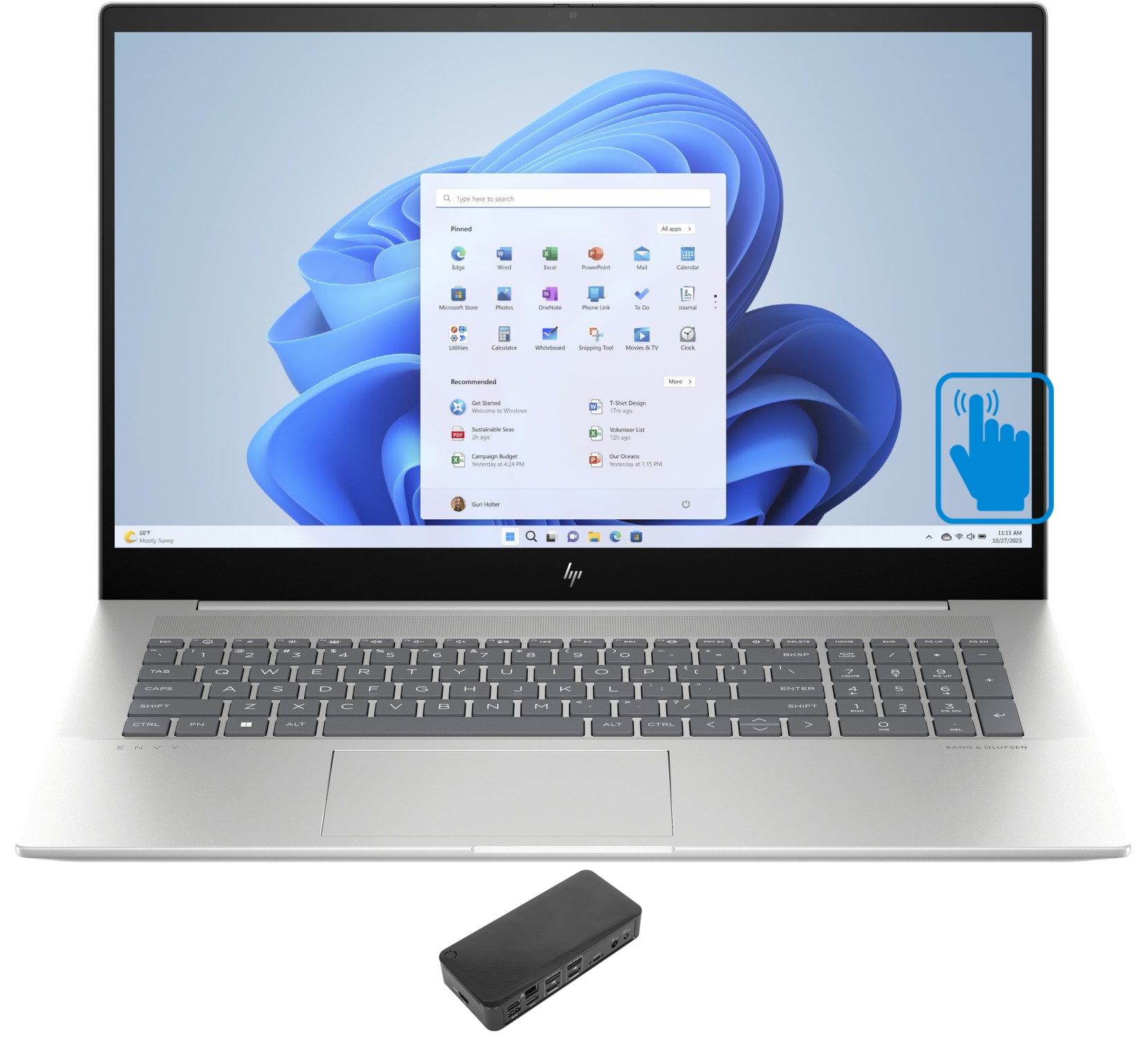 HP Envy 17t-cw Home/Business Laptop (Intel i7-13700H 14-Core, 17.3in 60 ...