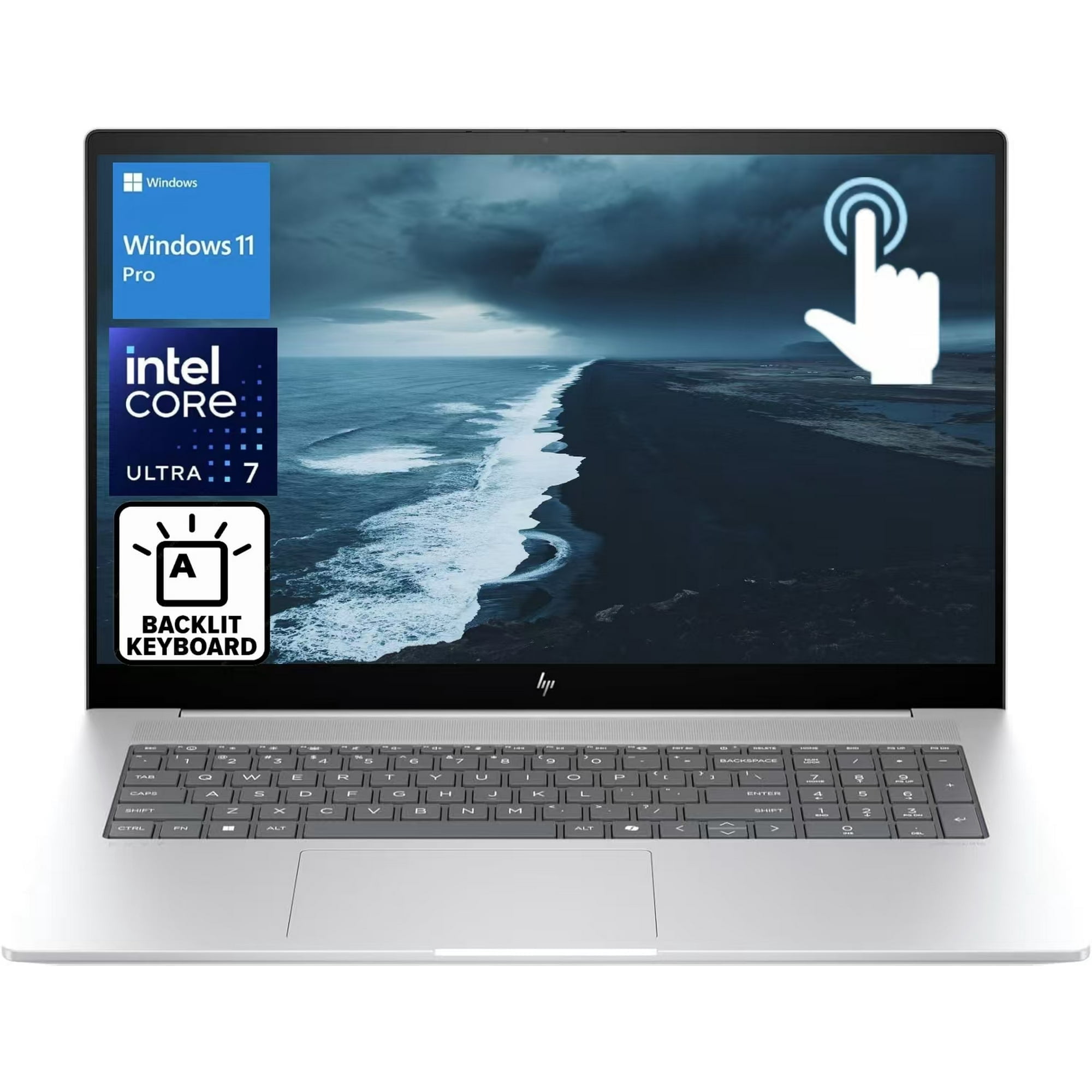 HP Envy 17t-da000 Home/Business Laptop ,17.3 FHD Touchscreen,Intel Ultra 7-155H, 32GB DDR5 RAM ...