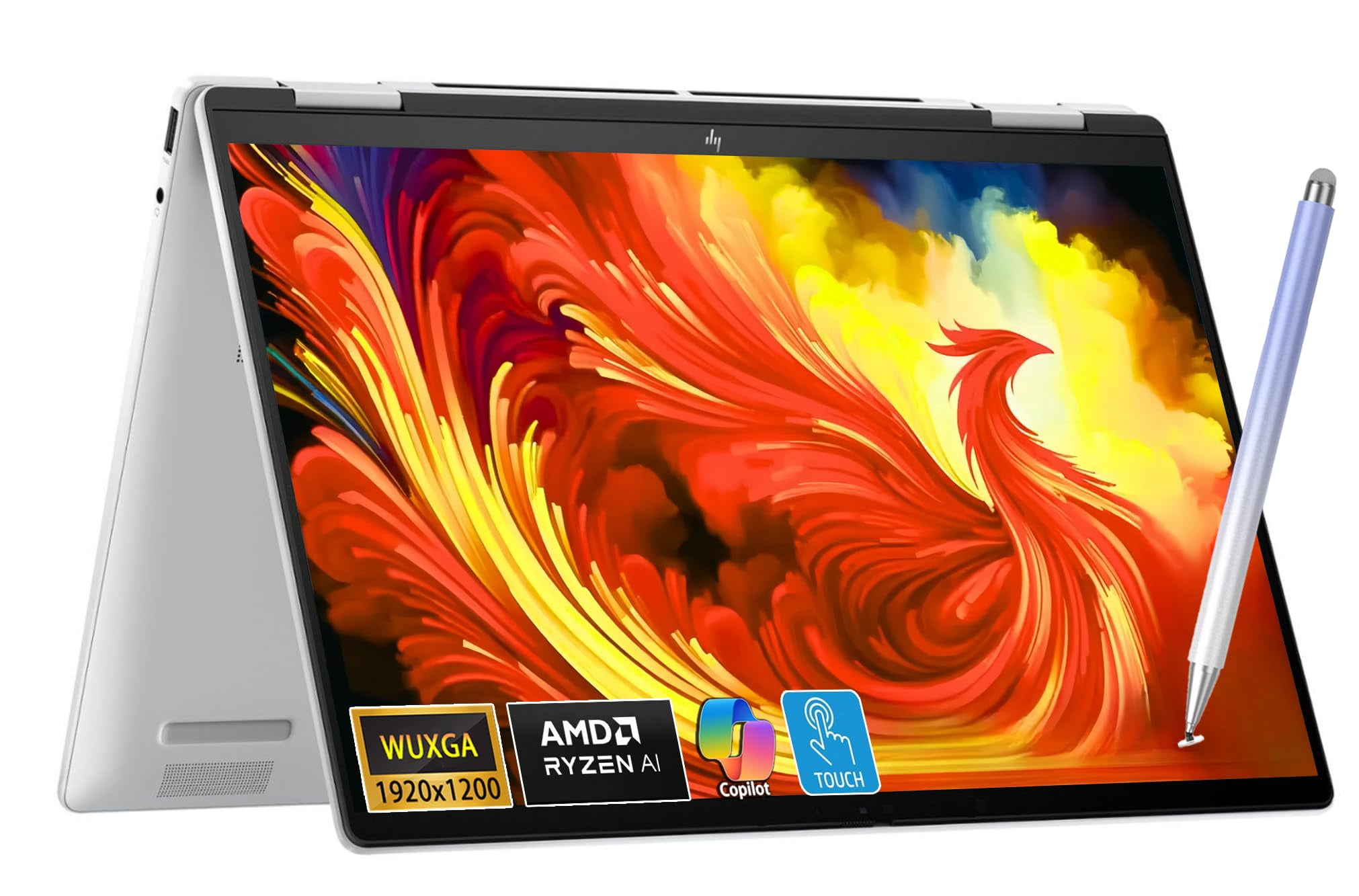HP Envy 2-in-1 14" AI Copilot PC Laptop, WUXGA Touchscreen, Ryzen 7 ...