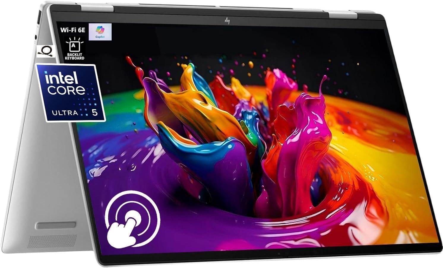 HP Envy 2-in-1 16" Wide Ultra XGA Touchscreen Laptop, Intel Core Ultra ...