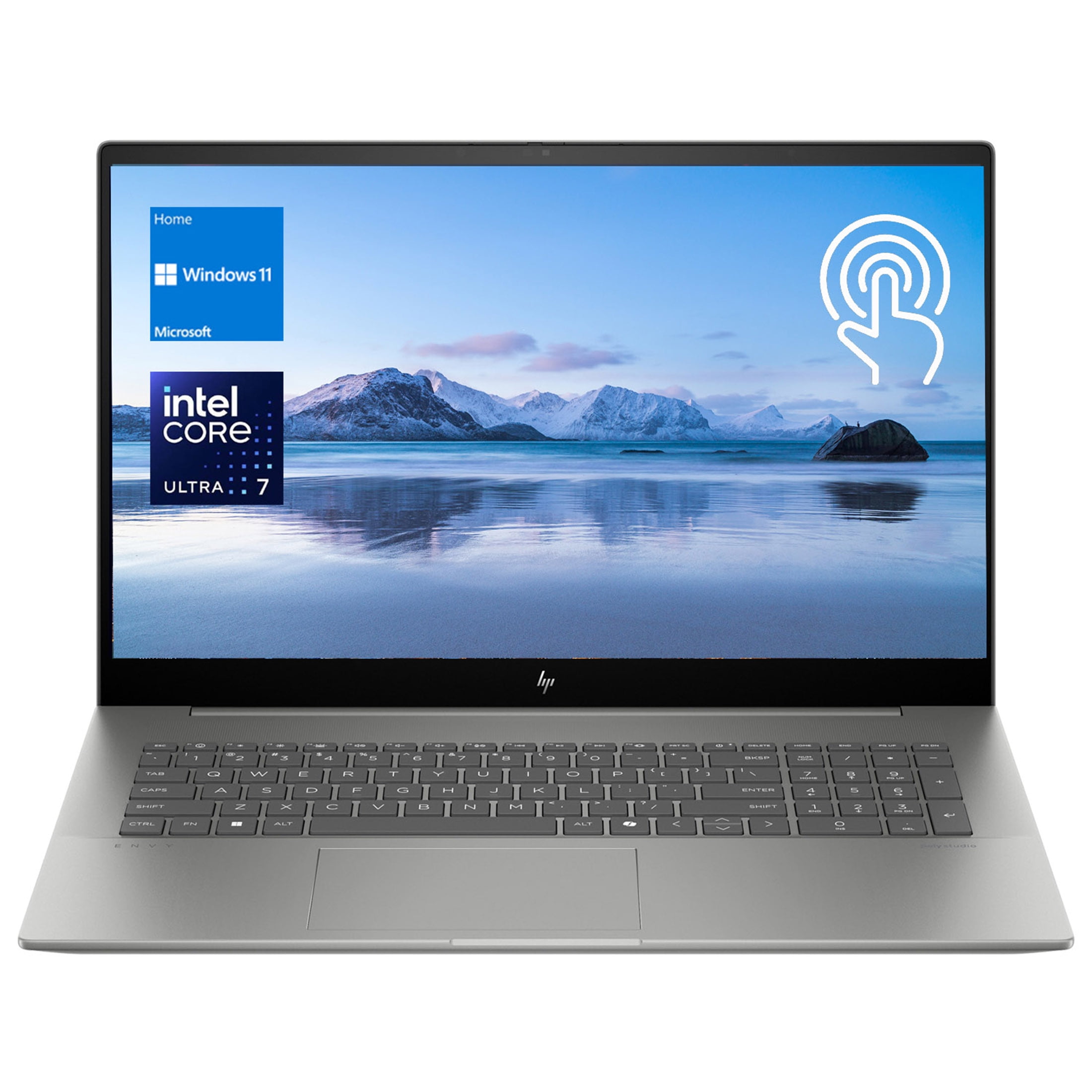 HP Envy Daily Traditional Laptop, 17.3" FHD Touchscreen, Intel Core Ultra 7 155H, 64GB DDR5 RAM ...
