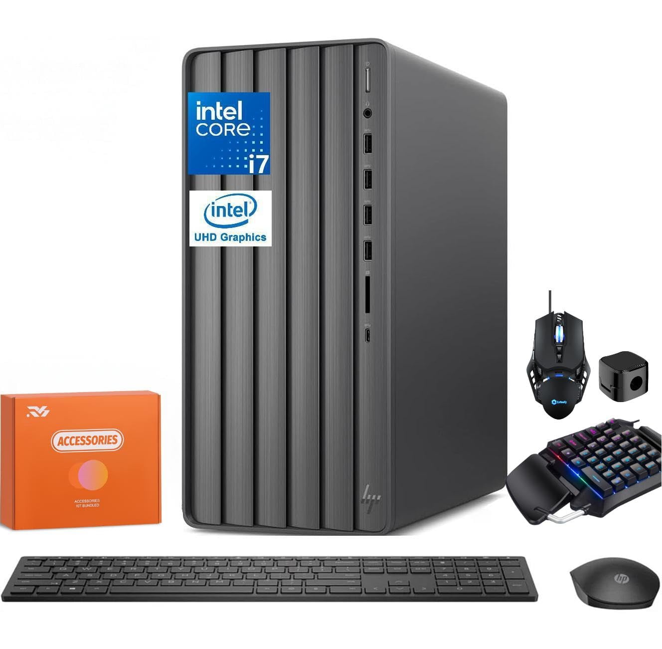 HP Envy Desktop Computer, Intel i7-14700 (20-core, up to 5.4GHz ...