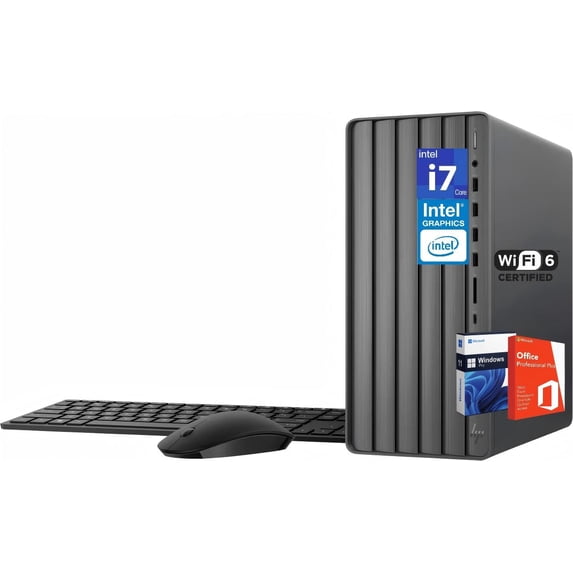 HP Envy Desktop PC Tower, 14th Gen Intel 20-Core i7-14700(Up to 5.4GHz ...