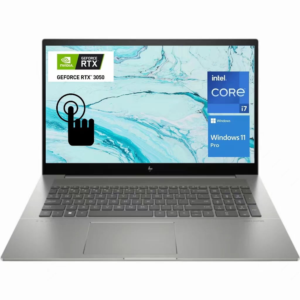 HP Envy Home/Business Laptop, 17.3" FHD Touchscreen Laptop ,Intel Core ...