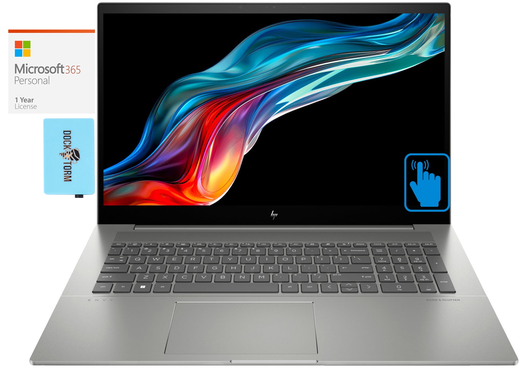 HP Envy Home/Business Laptop (Intel i7-1355U 10-Core, 17.3in 60 Hz ...