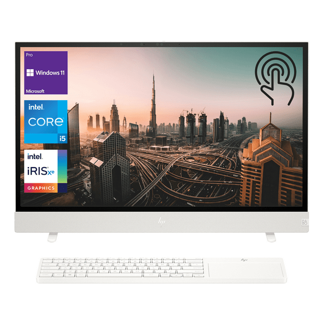 HP Envy Move All-in-One Desktop, 24" QHD Touchscreen, 13th Gen Intel ...