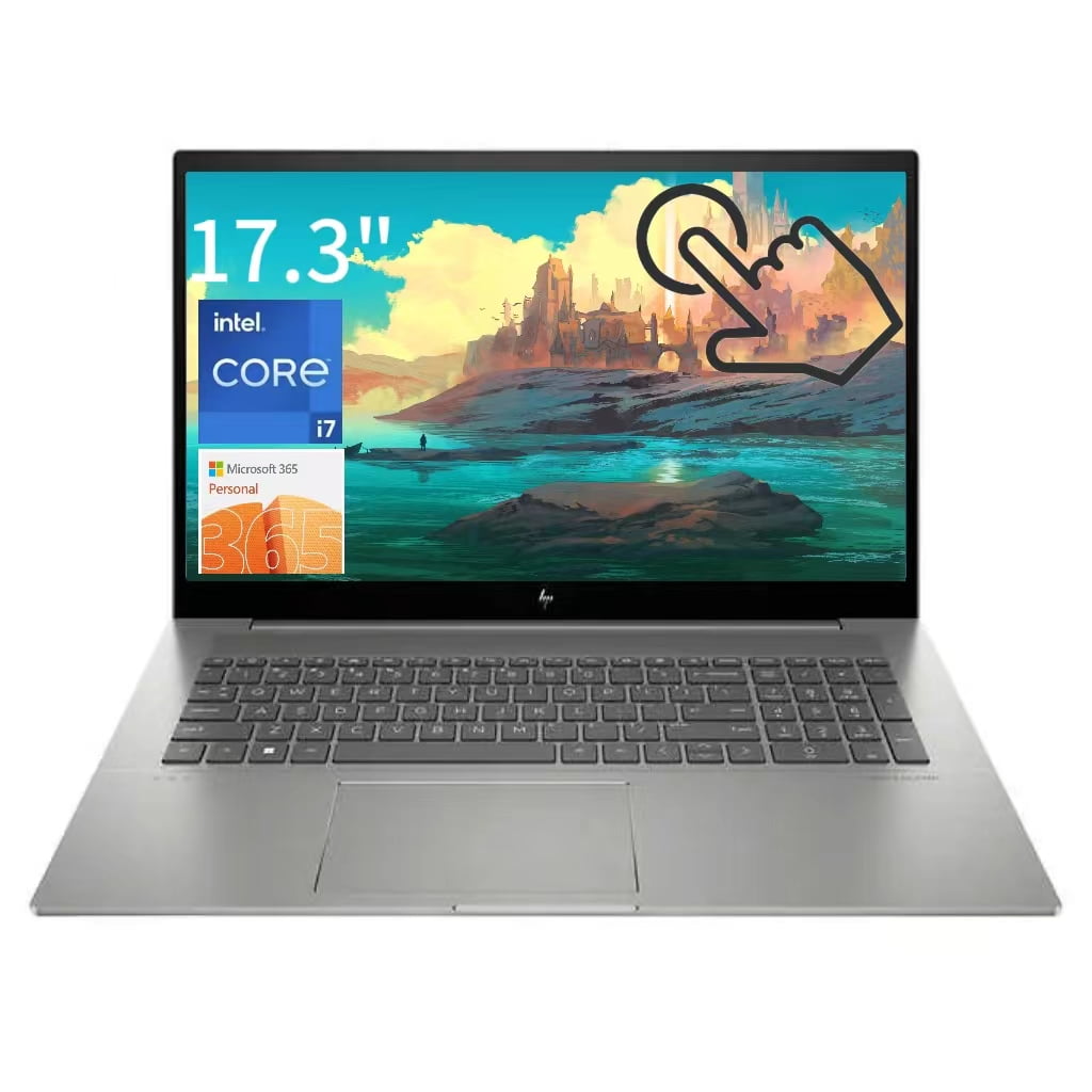 HP Envy Notebook Laptop, 17.3" FHD Touchscreen Computer, 13th Gen Intel ...