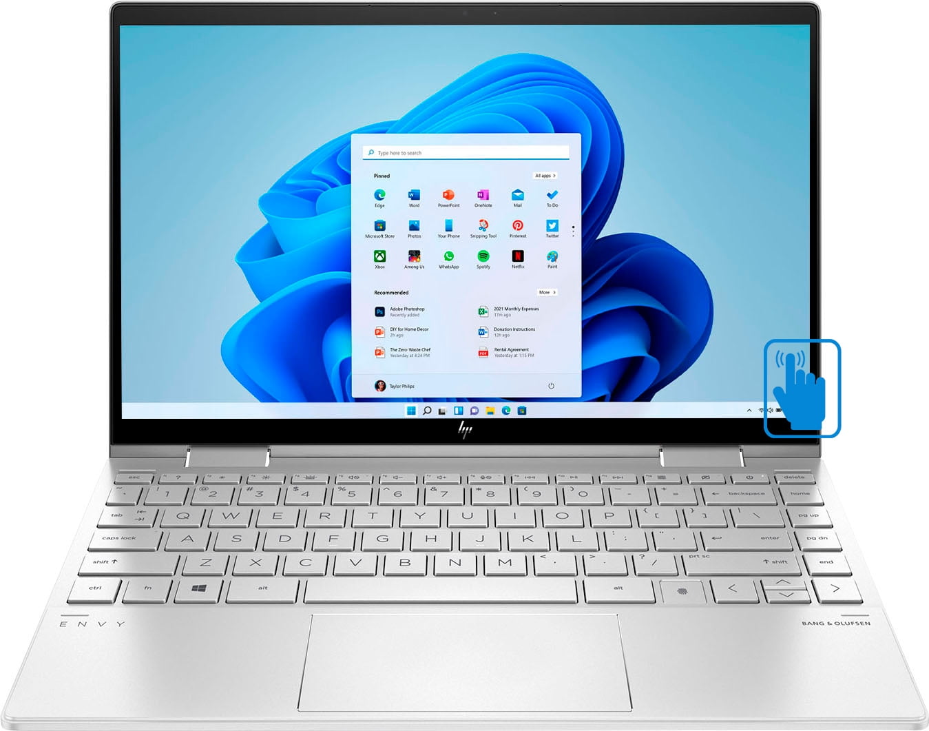 HP Envy x360 13m Home & Entertainment 2-in-1 Laptop (Intel i7-1195G7 4 ...