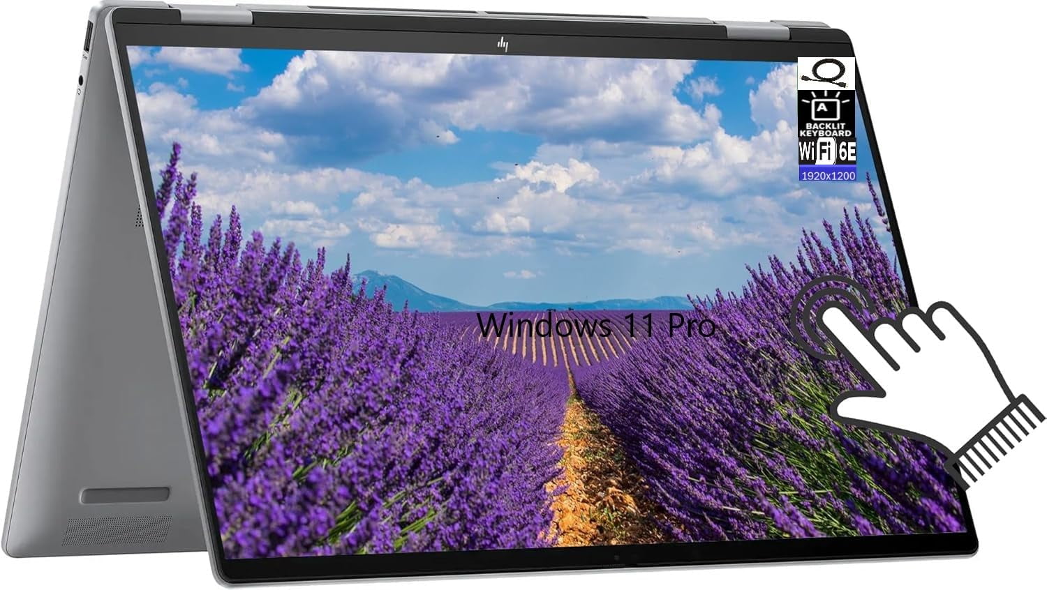 HP Envy x360 2-in-1 16" WUXGA Touchscreen Laptop, AMD Ryzen 5 8640HS ...
