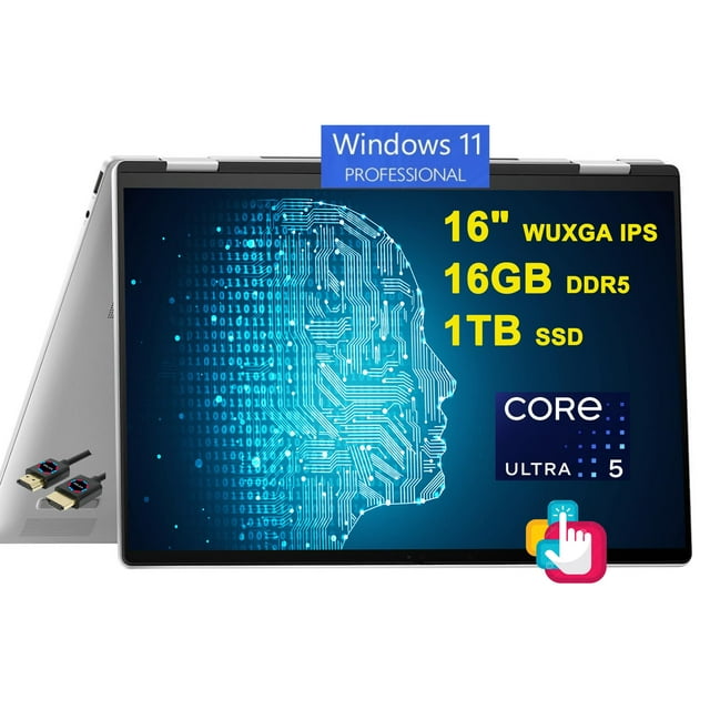 HP Envy x360 2-in-1 AI PC Laptop | 16" WUXGA IPS Touch | Intel 12-core ...