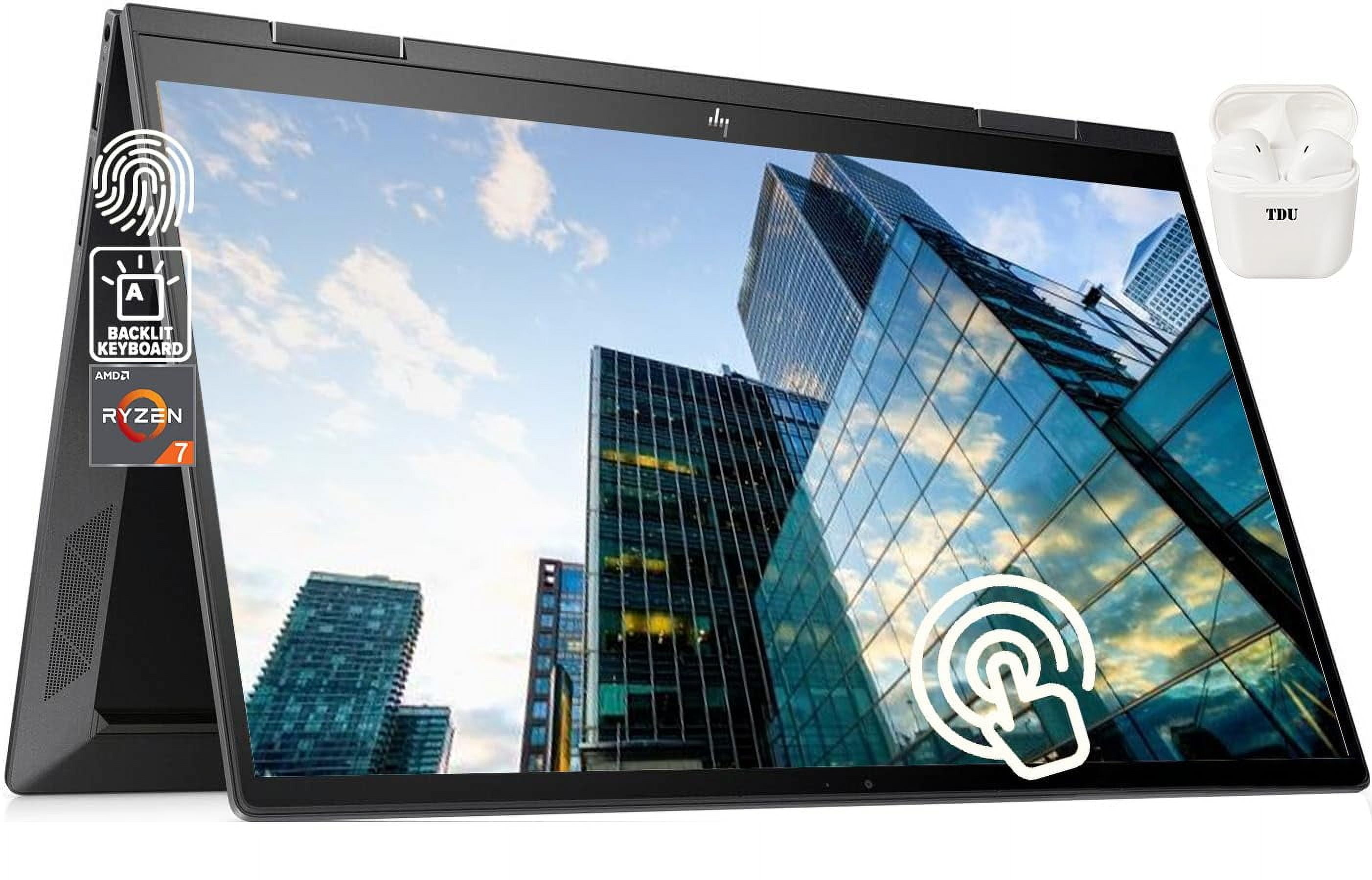 HP Envy x360 2-in-1 Convertible Business Laptop, 15.6 Inch FHD ...