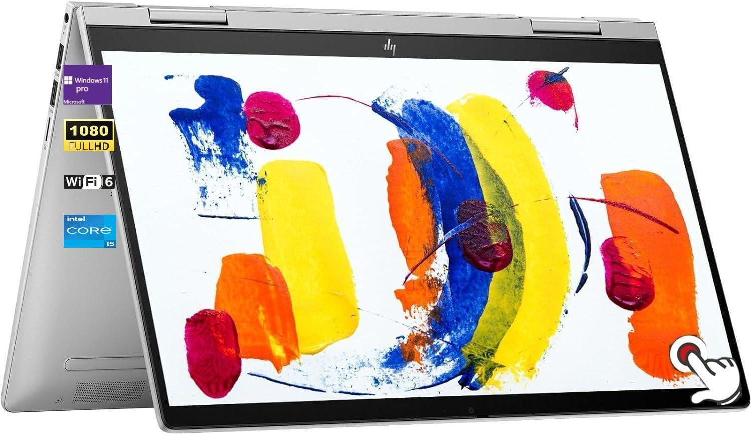 HP Envy x360 2-in-1 Laptop, 14" FHD Touchscreen Display, Intel Core i5 ...